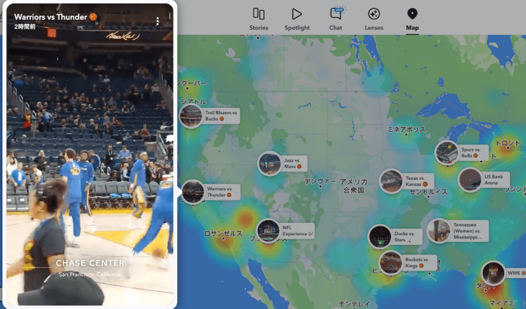 SnapMapとは？Snapchatの位置情報機能について